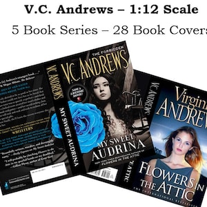 1:12 Scale PDF 28 V.C. Andrews Miniature Book Covers - Etsy
