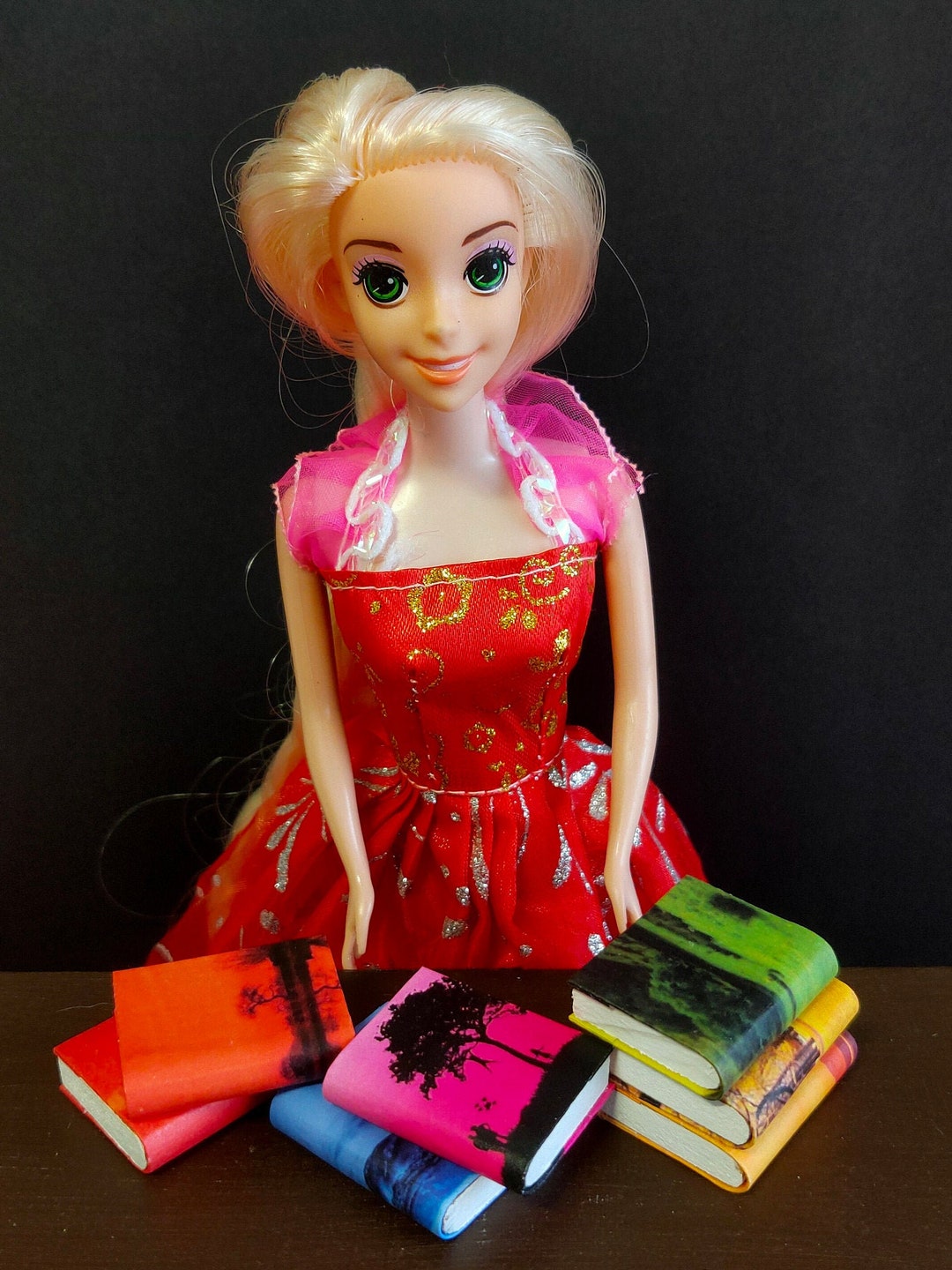 1:6 Scale 77 Miniature Rainbow Scenery Books Clearance Sale - Etsy