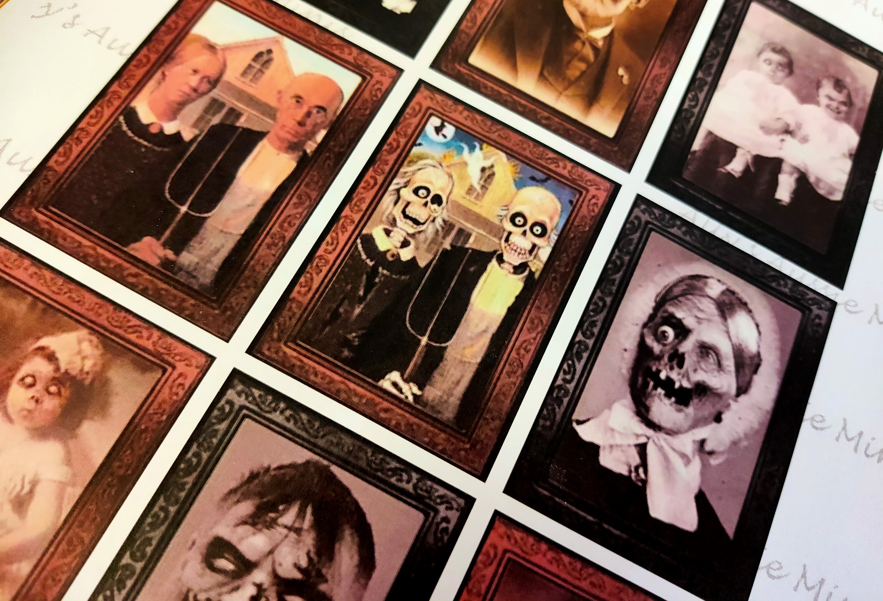 1:6 Printable PDF Horror Pictures - Etsy