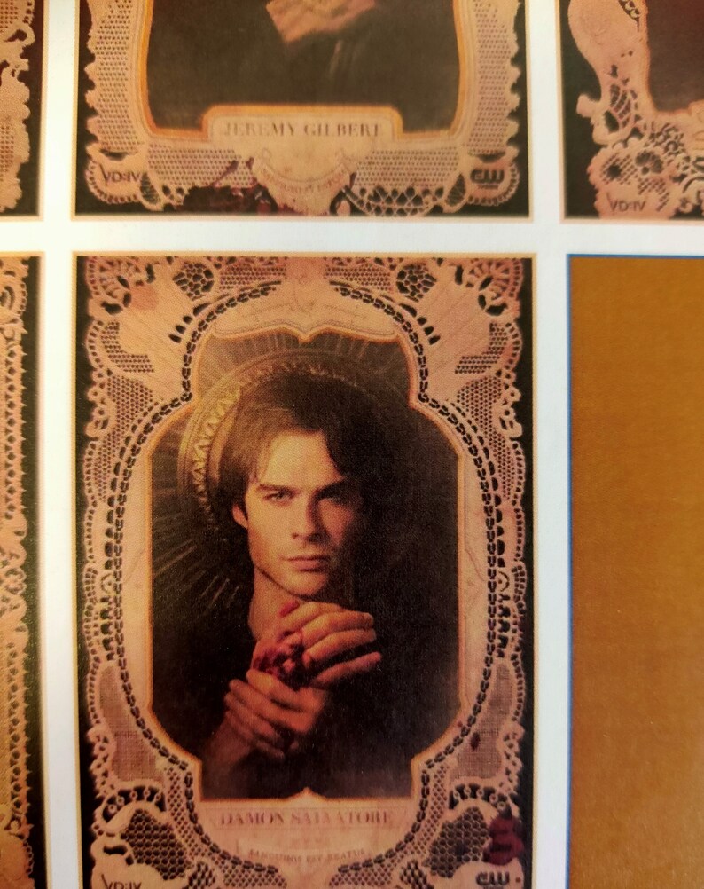 1:6 Printable PDF Vampire Diary Posters - Etsy