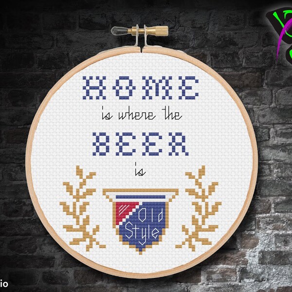 Beer Cross Stitch - Etsy