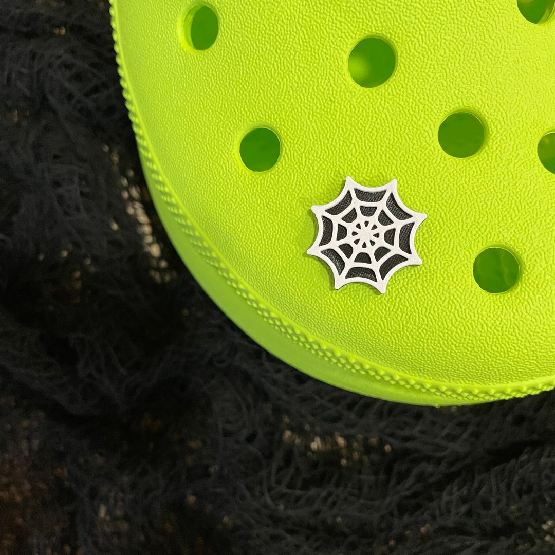 Spiderweb Shoe Charm / 3D Printed - Etsy