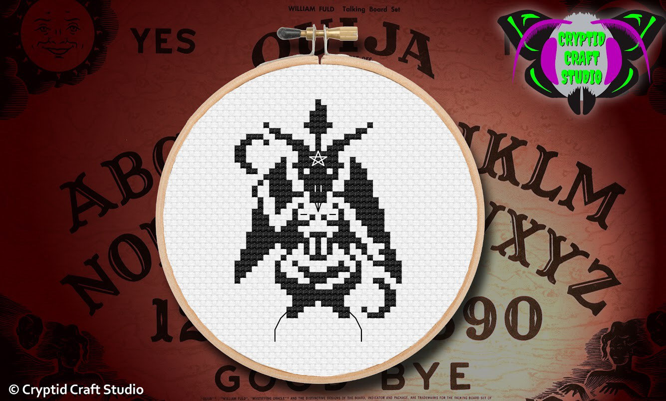 Baphomet Satanic Cross Stitch Pattern / Digital PDF - Etsy