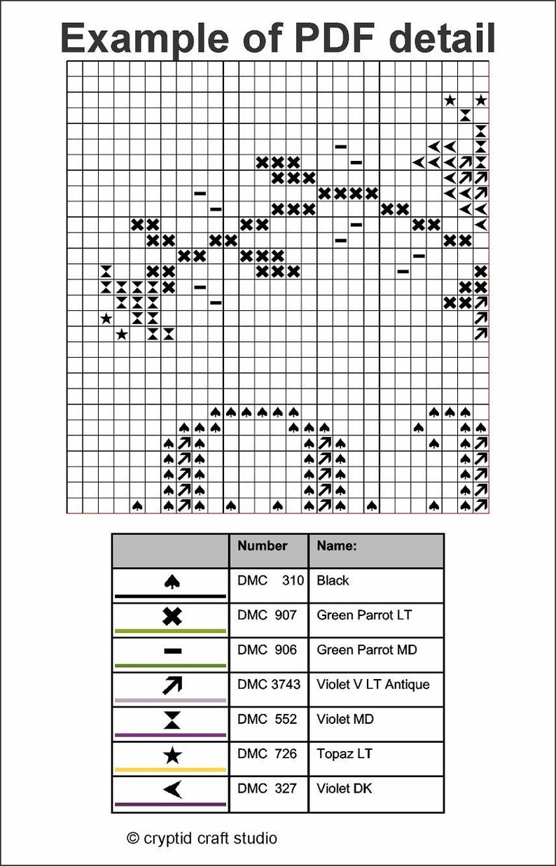 Baphomet Satanic Cross Stitch Pattern / Digital PDF - Etsy