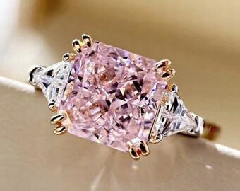 S925 Diamond Ring - Etsy