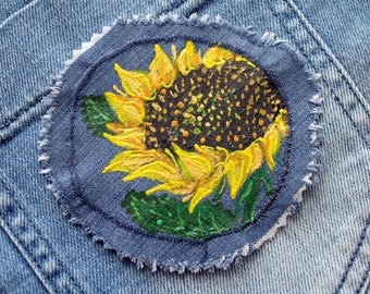 Sunflower Patch Jeans - Etsy