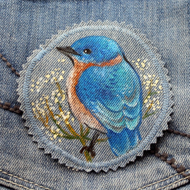 Bluebird Patch - Etsy