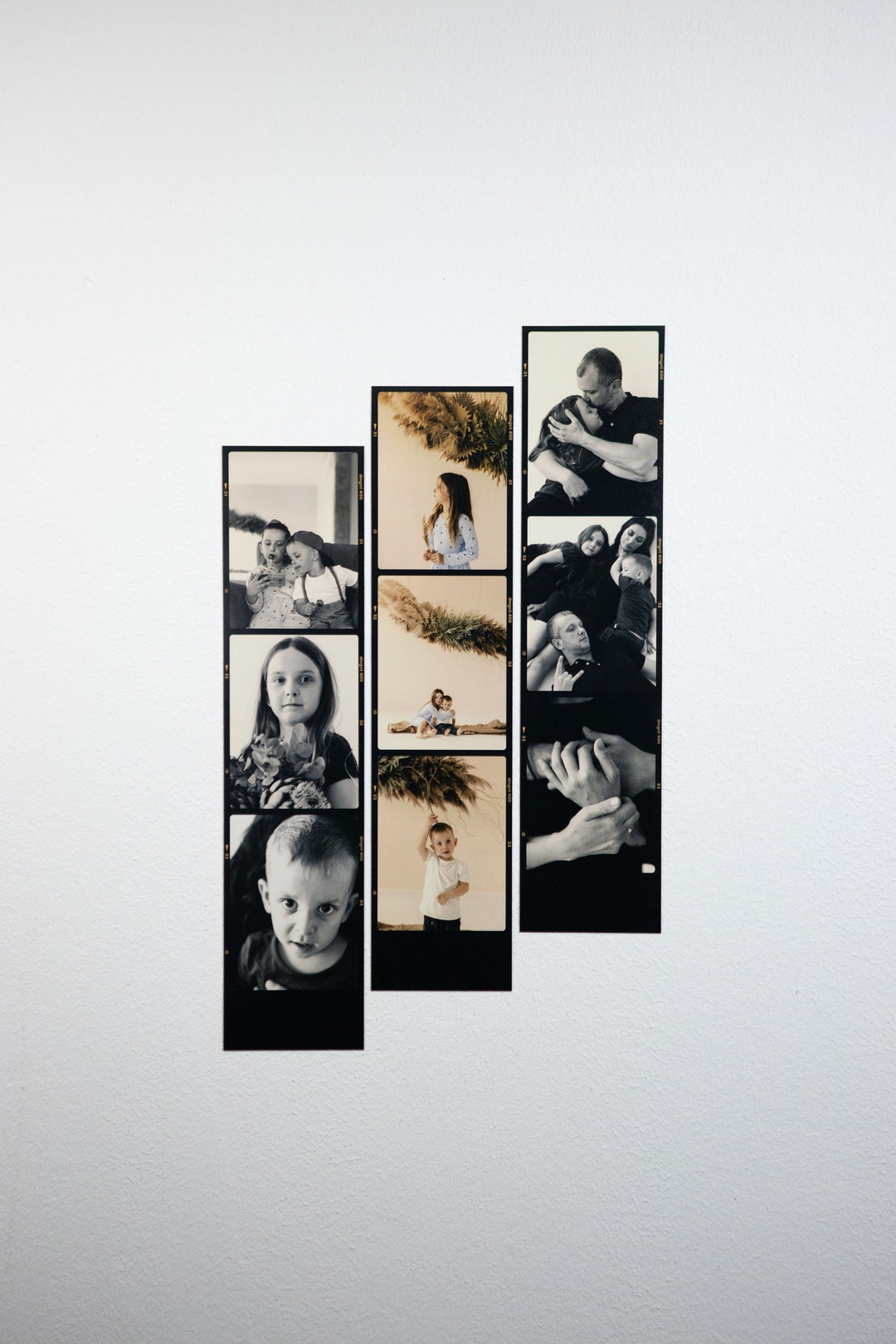 Custom Photo Strip Magnet, Magnetic Film Strip With Your Photos, Movie ...