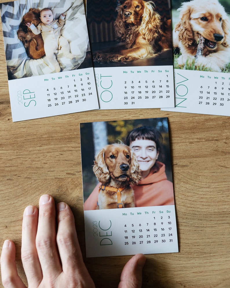 Magnetic Calendar for Fridge, Save the Date Magnets, 2023-2024 Calendar ...