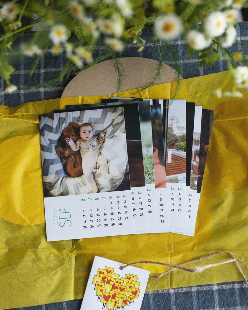 Magnetic Calendar for Fridge, Save the Date Magnets, 2023-2024 Calendar ...