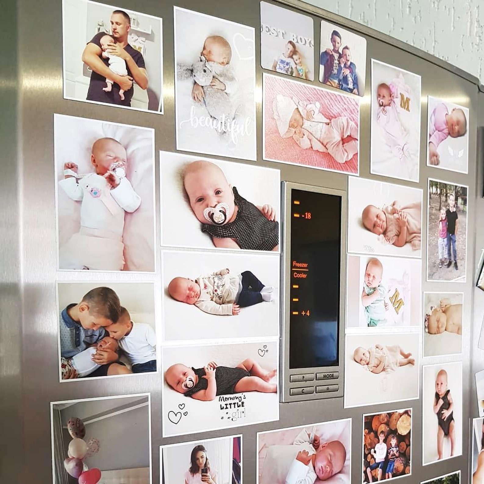 Custom Picture Magnets, Personalised Magnet Collage Set, Save the Date ...
