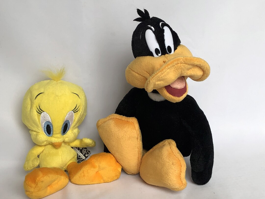 Tweety and Daffy Duck Soft Toys Vintage, Looney Tunes, Boots, - Etsy