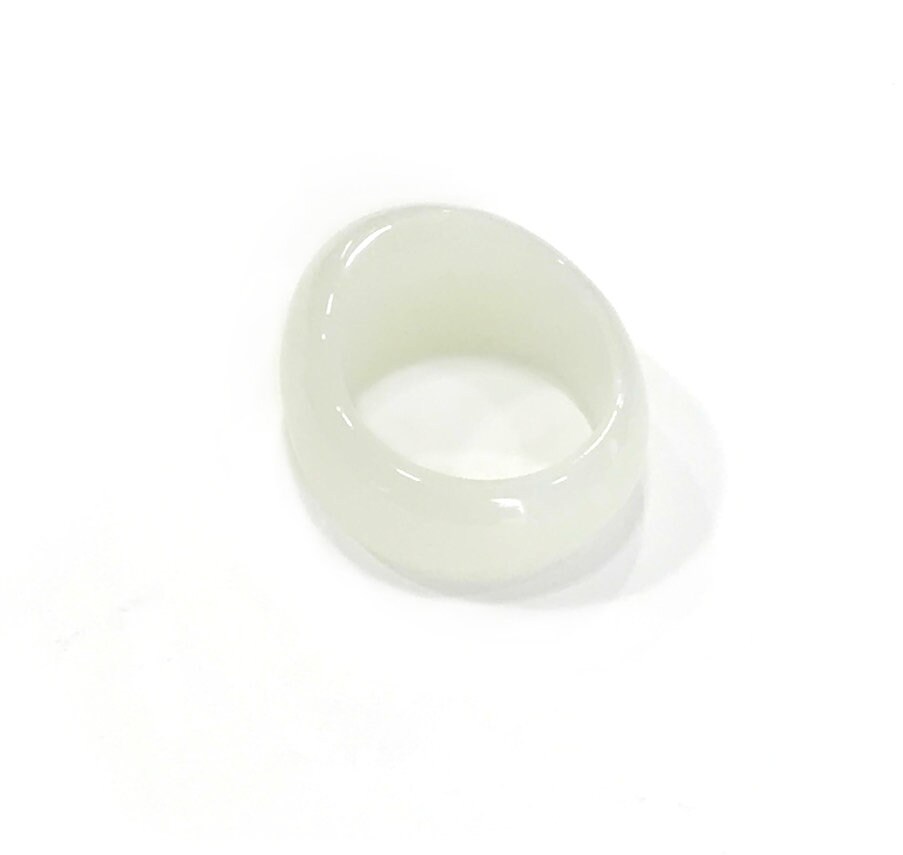 Natural Korean Jade Ring - Etsy