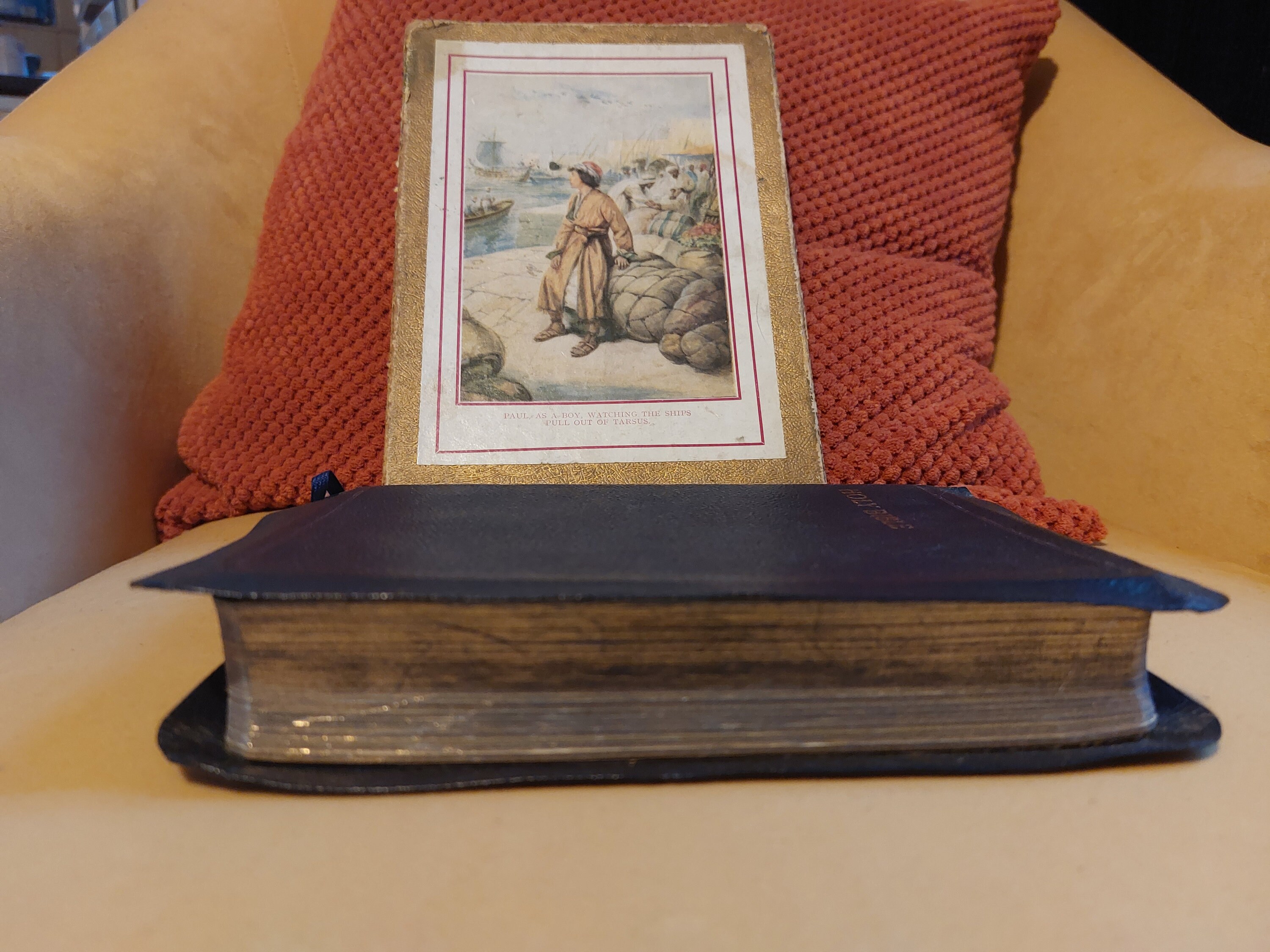 Vintage 1950s Collins Holy Bible Illustrated by E S Harding. Vintage ...