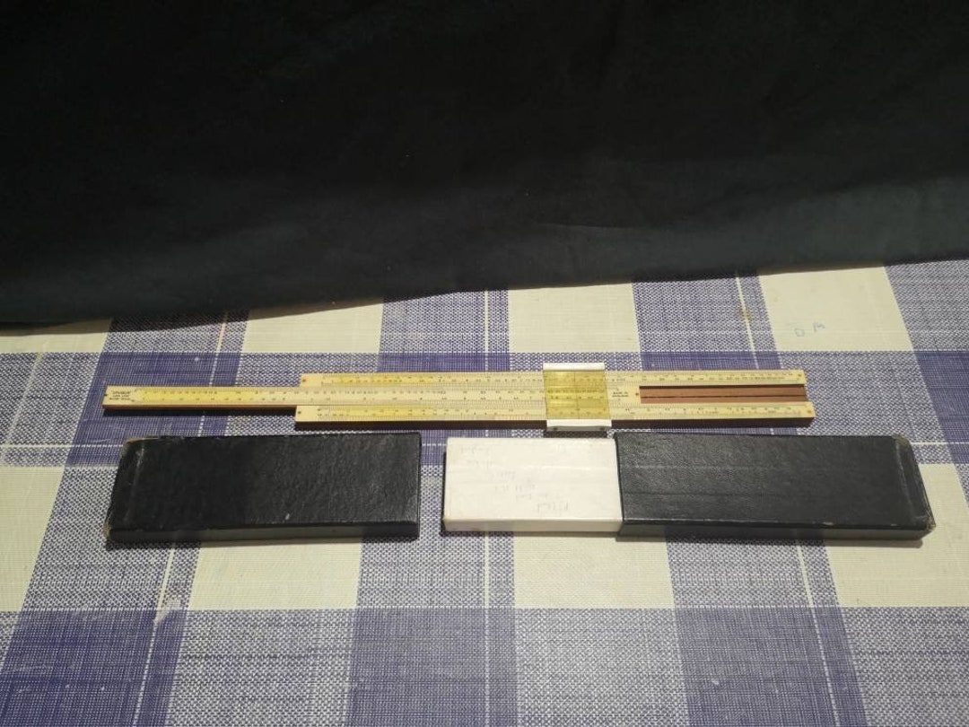 Vintage Log Log Slide Rule. Vintage Measuring Device. Vintage ...