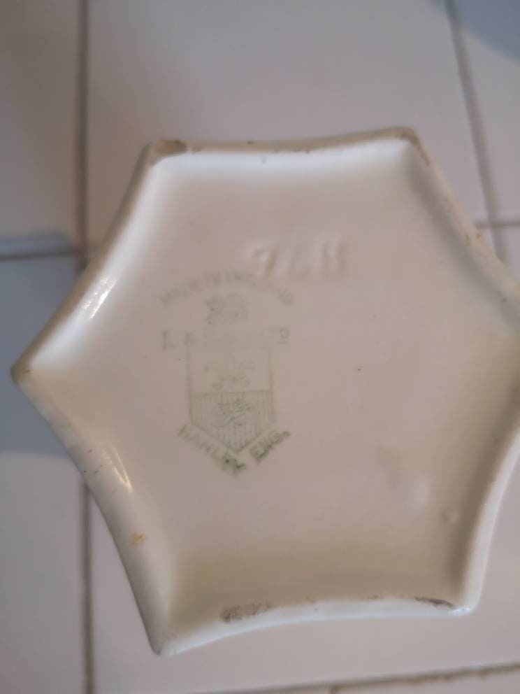 Antique Ceramic Lancaster and Sons Ltd Transfer Printed Posy Vase ...