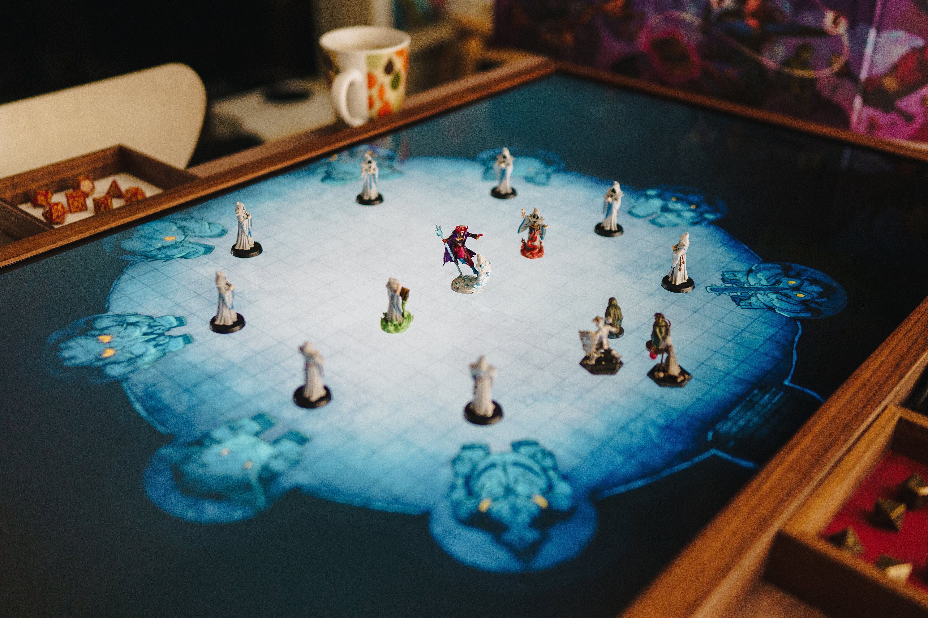 The Dungeon Display A Portable RPG Gaming Board 4K UHD - Etsy Canada