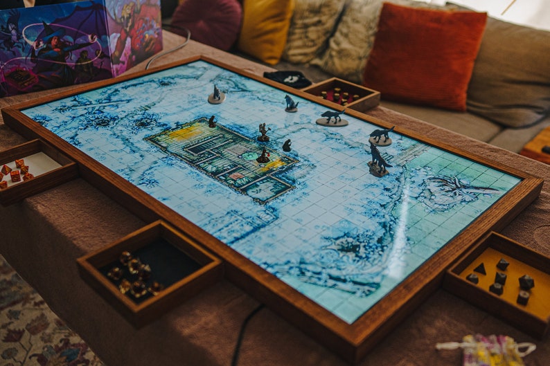 The Dungeon Display A Portable RPG Gaming Board UHD - Etsy UK