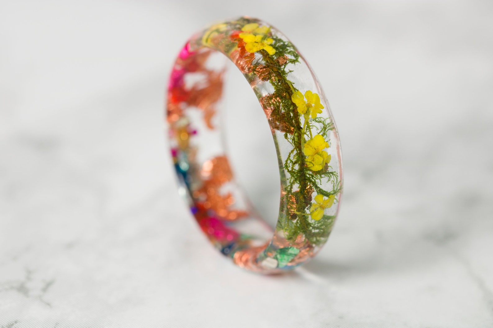 Resin Rings Resin Woman Rings Romantic Ring Stacking Ring - Etsy