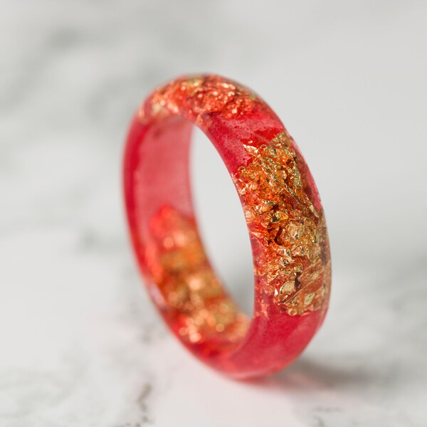 Resin Stacking Ring - Etsy