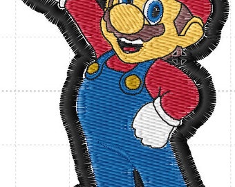 Super Mario Embroidery Design Bundle 179 - Etsy
