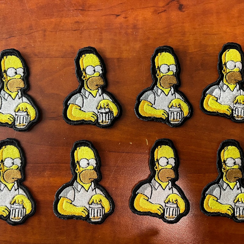 The Simpsons Patches - Etsy