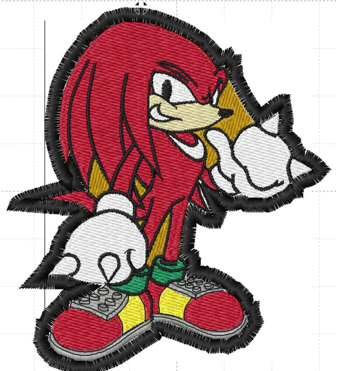 Knockles Embroidery Digital File - Etsy