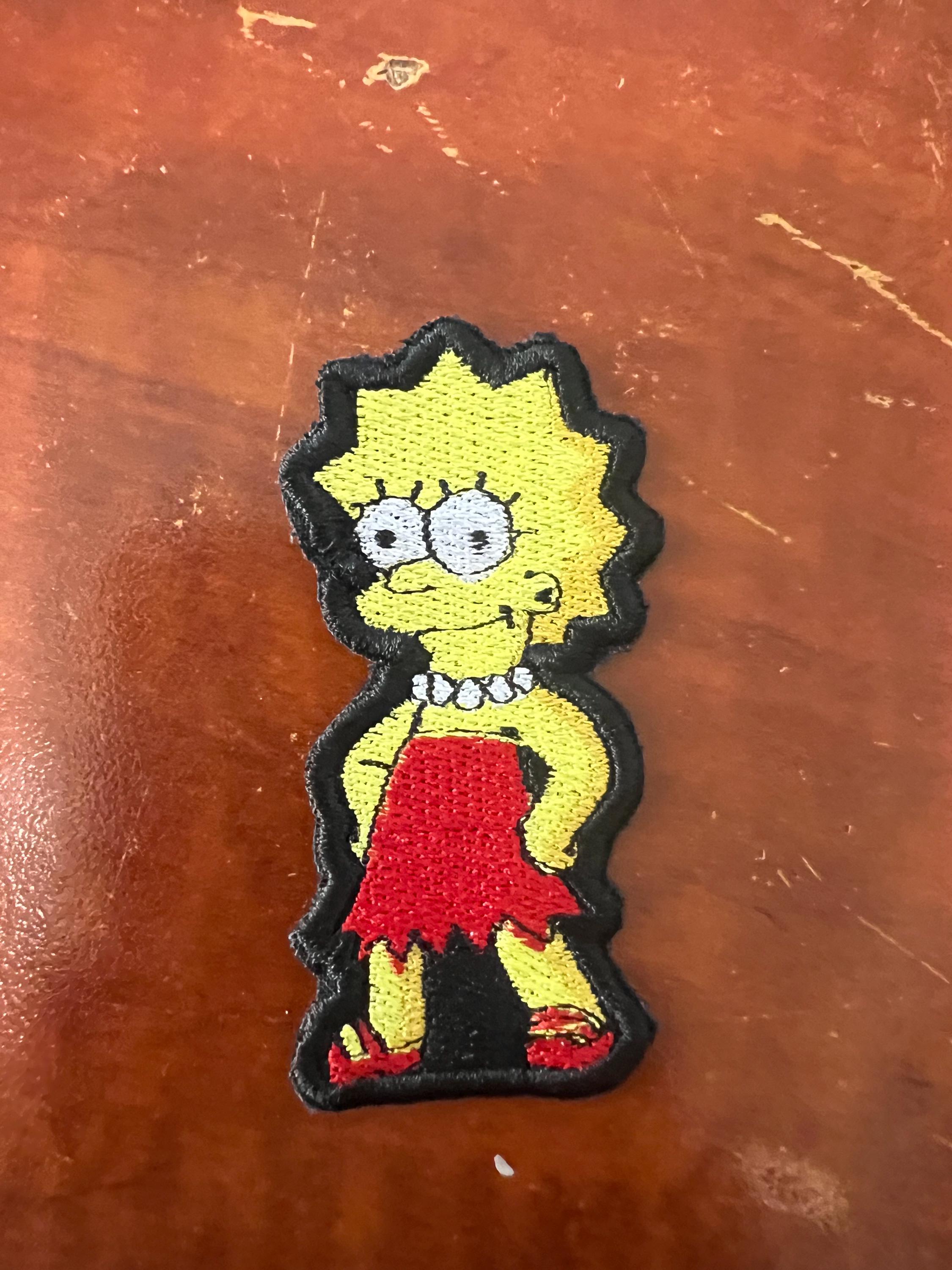 Homer Simpson and the Whole Family Iron on Patch. Now He is Not Alone ...