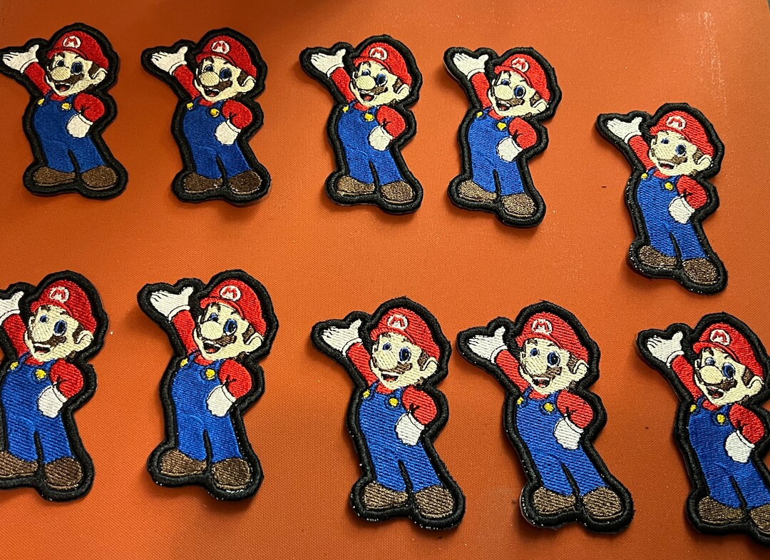 Mario Iron on Patch - Etsy