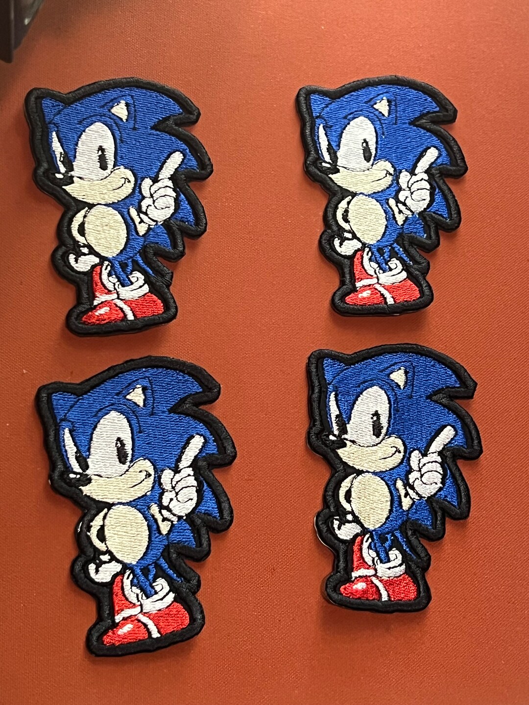 Sonic Iron on Patch - Etsy