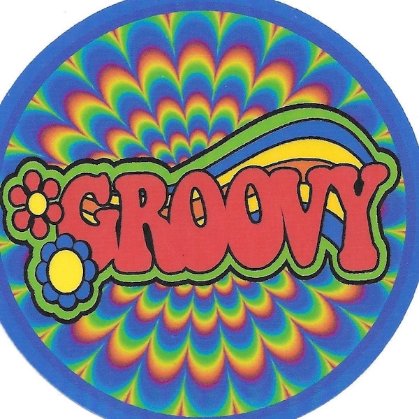 Hippie Sticker - Etsy