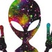 Alien Decal Alien Decals Alien Sticker Alien Stickers - Etsy