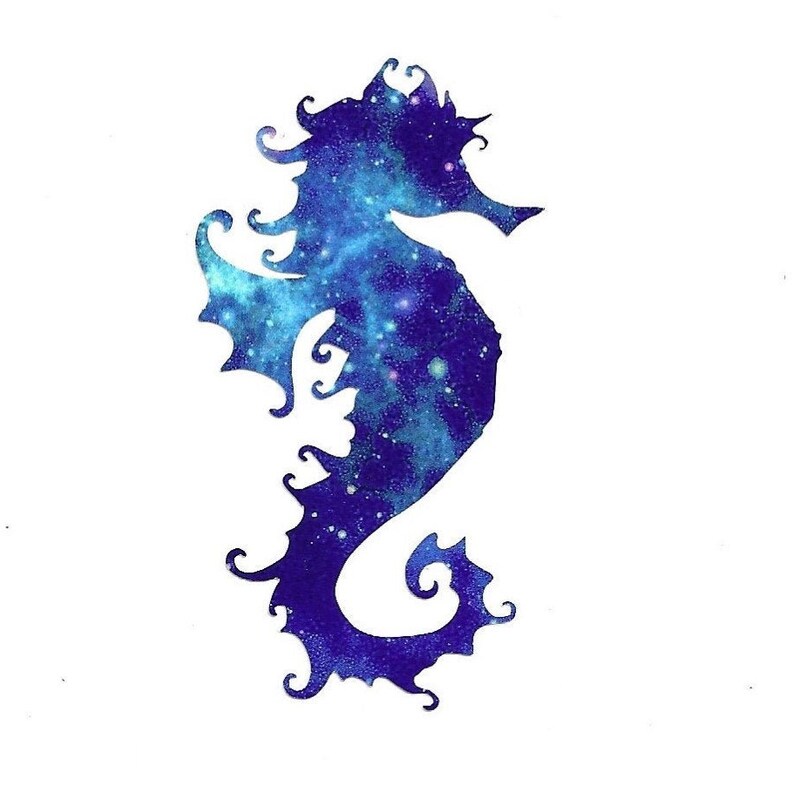 Seahorse Decal - Etsy