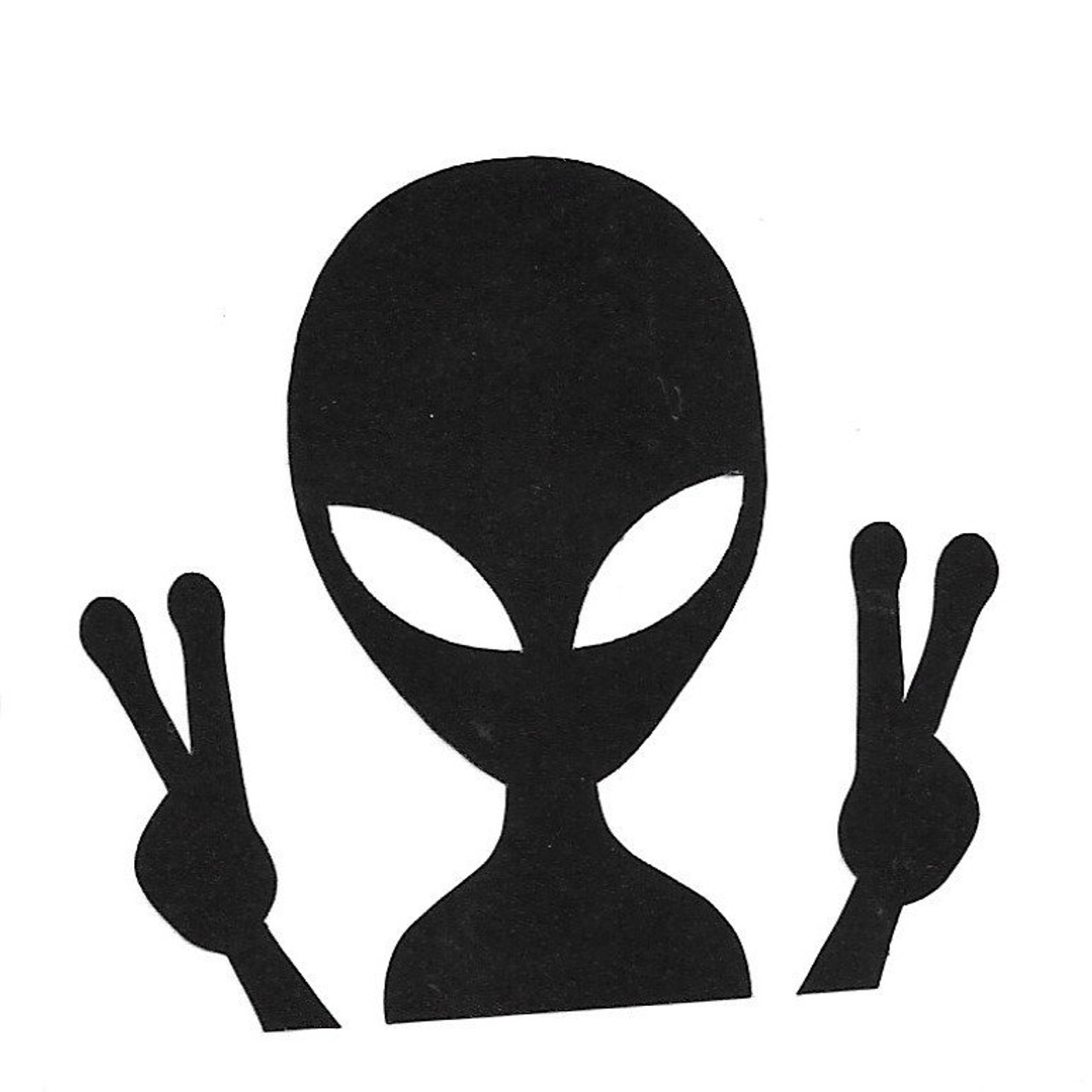 Alien Decal Alien Decals Alien Sticker Alien Stickers - Etsy