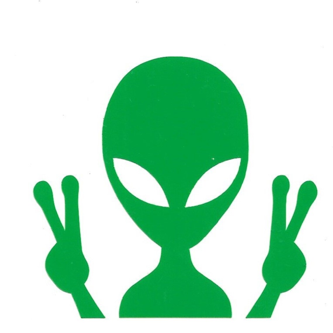 Alien Decal Alien Decals Alien Sticker Alien Stickers - Etsy