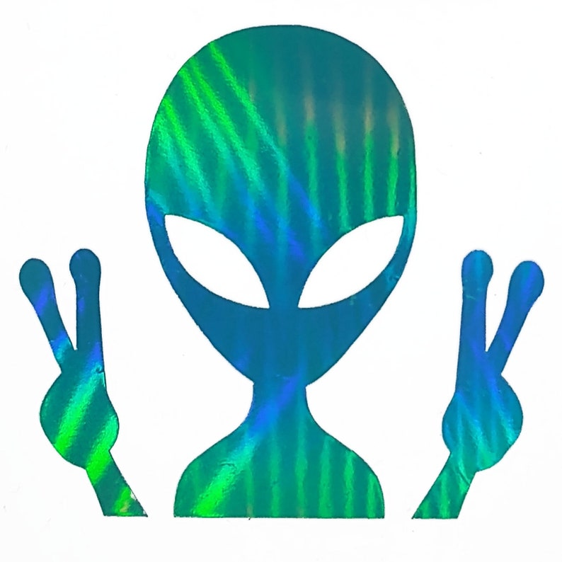 Alien Decal Alien Decals Alien Sticker Alien Stickers - Etsy