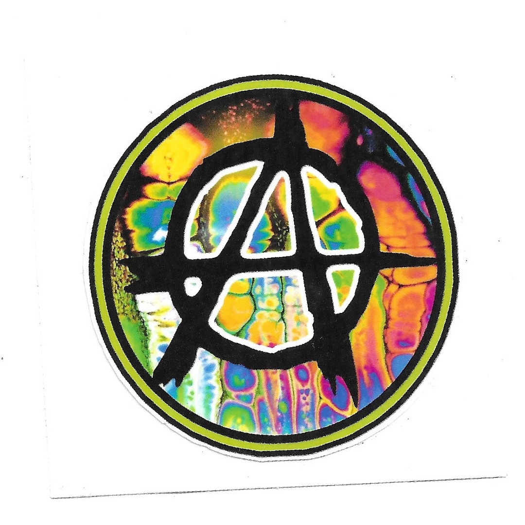Anarchy Sticker, Anarchy Symbol Sticker, Anarchist Sticker, Anarchy ...