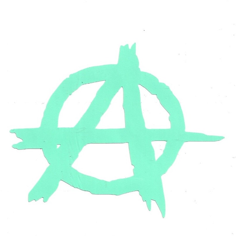 Anarchy Decal Anarchy Car Decal Anarchy Decals Anarchy | Etsy