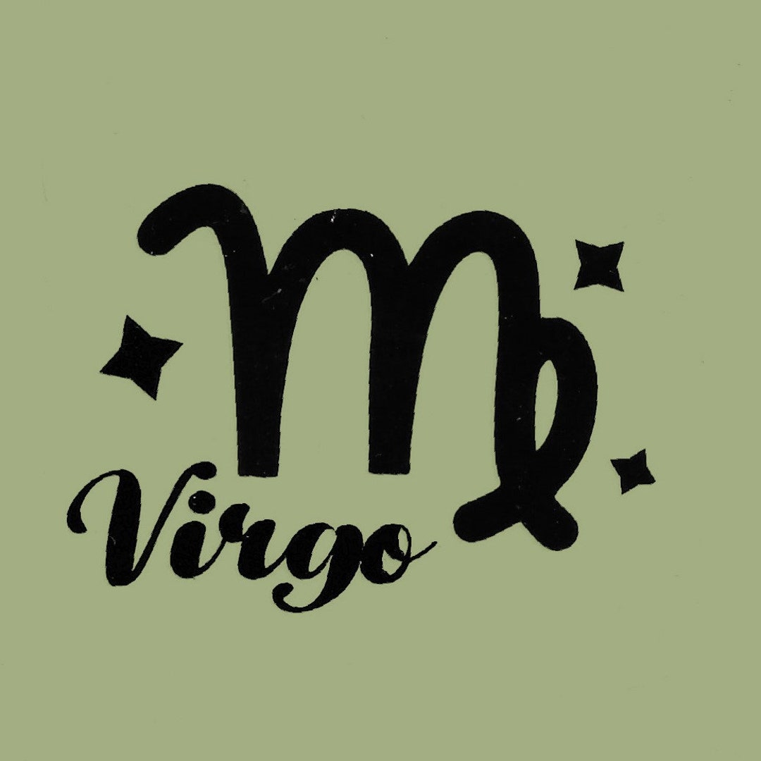 Virgo Decal, Virgo Decals, Virgo, Virgo Stuff, Virgo Sticker, Virgo ...