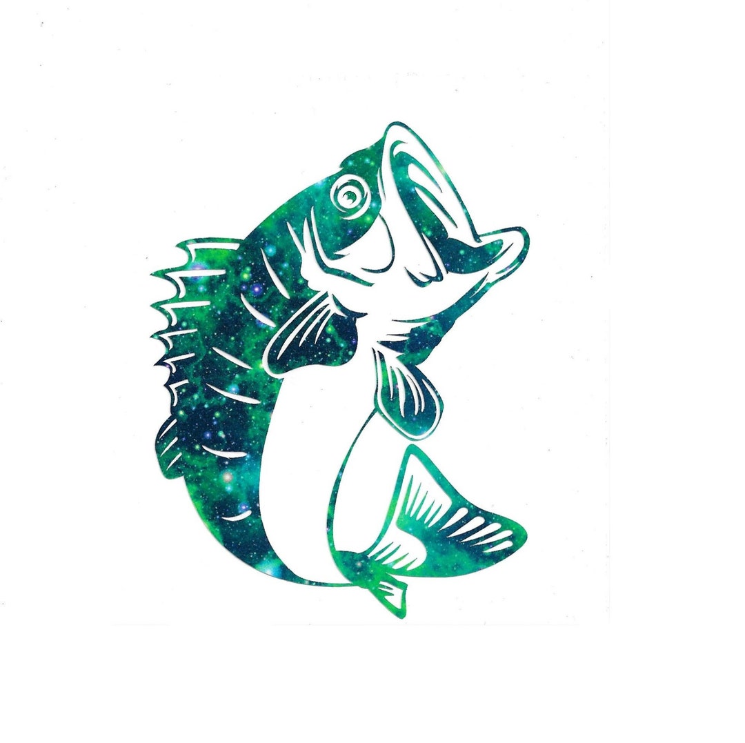 Bass Decal Bass Fishing Decal Fishing Decal Bass Bass - Etsy