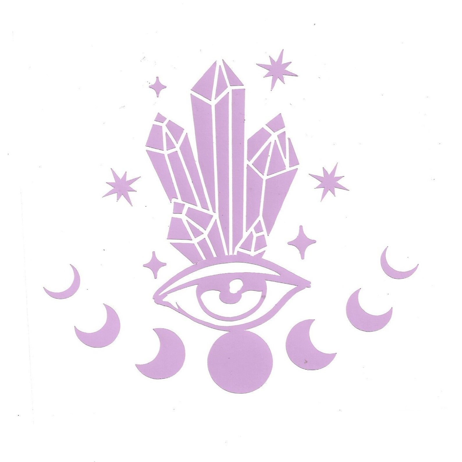 Crystals Sticker Crystal Sticker Crystals Crystal Crystal - Etsy