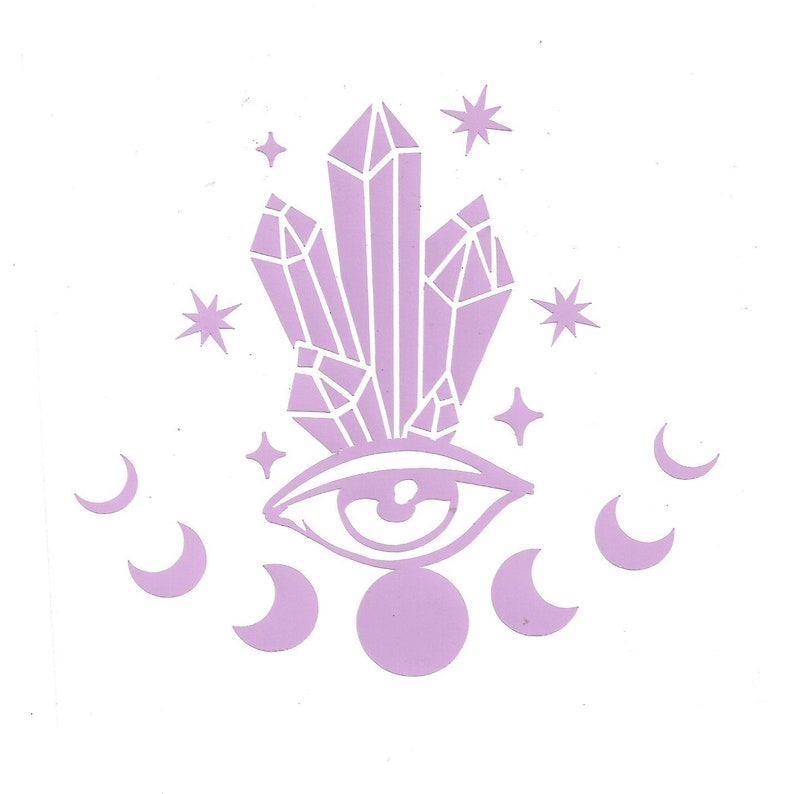 Crystals Sticker Crystal Sticker Crystals Crystal Crystal | Etsy