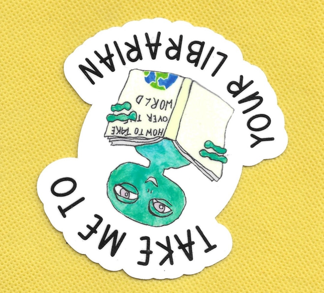 4-12 Pcs Book Sticker Pack, Book Lover Sticker Pack, Book Worm Stickers ...