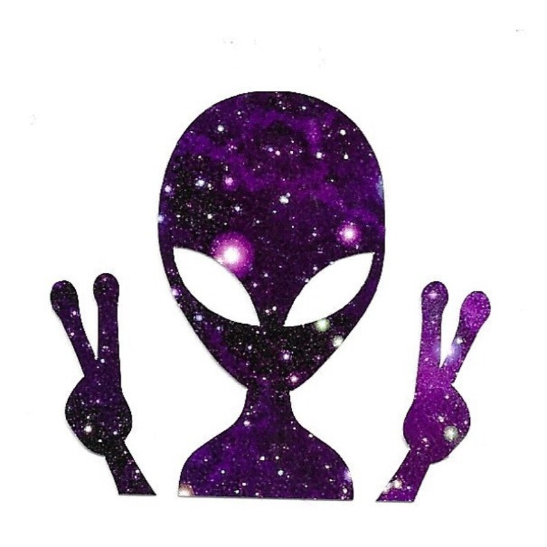 Alien Decal Alien Decals Alien Sticker Alien Stickers - Etsy