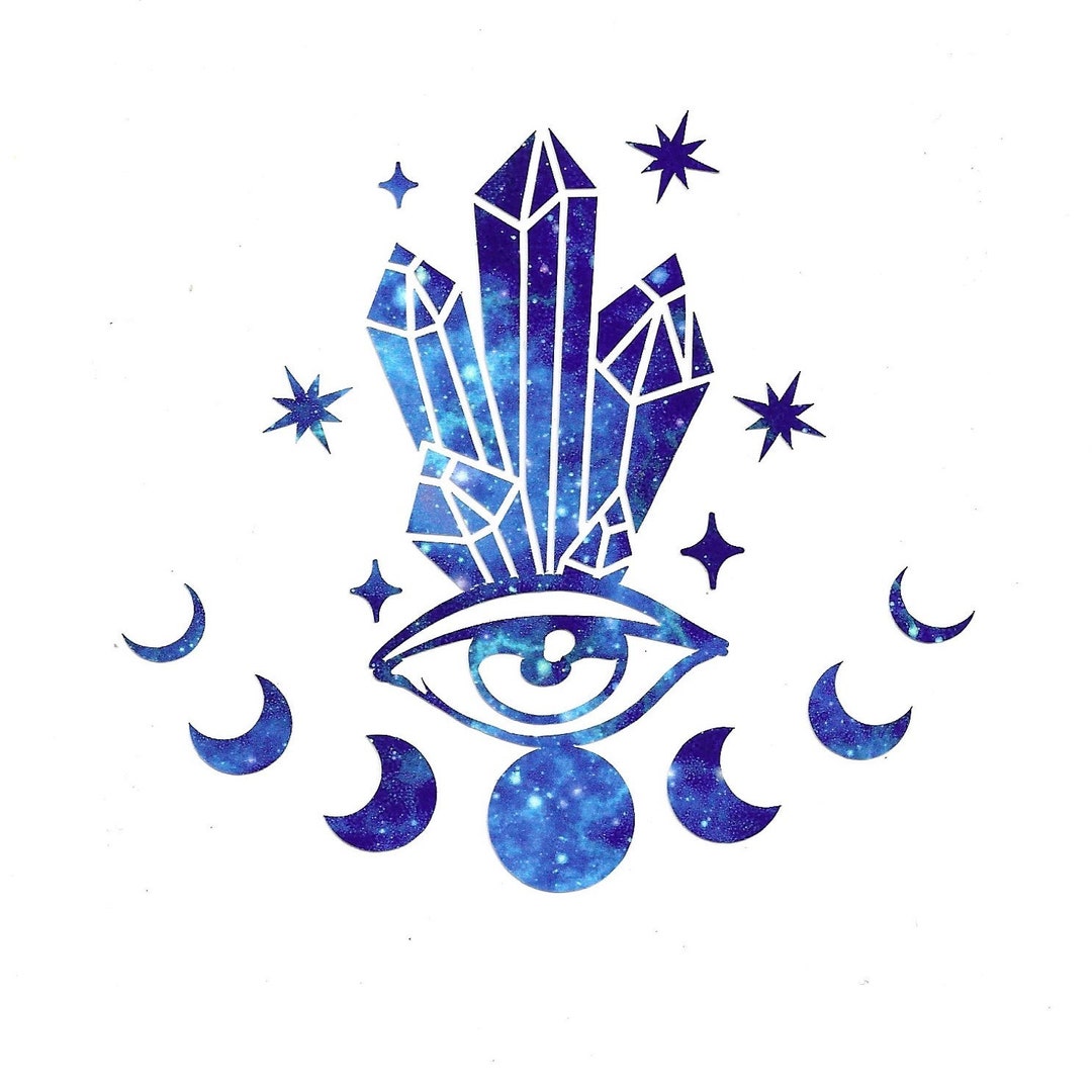 Crystals Sticker, Crystal Sticker, Crystals, Crystal, Crystal Stuff ...
