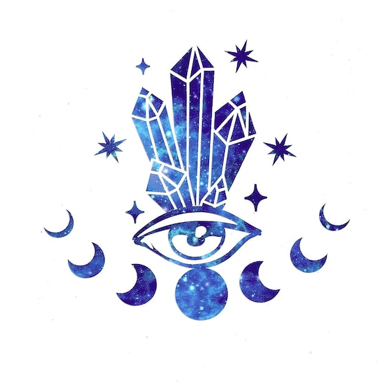 Crystals Sticker Crystal Sticker Crystals Crystal Crystal | Etsy