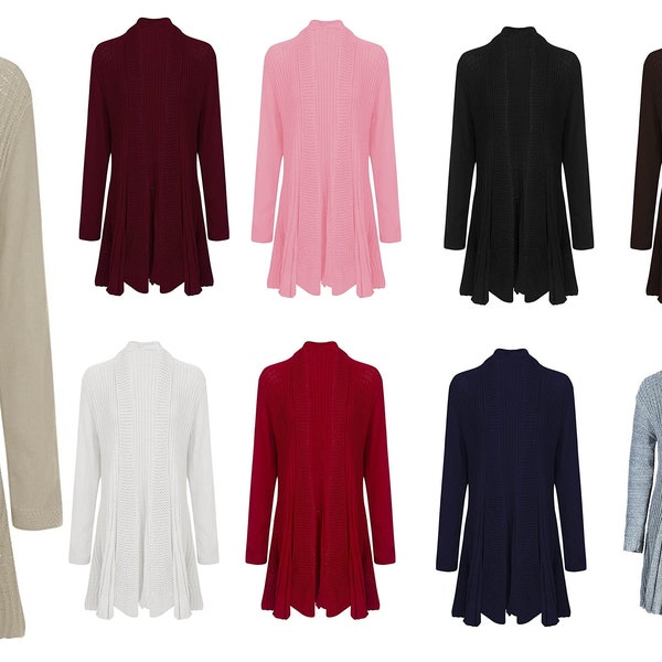 Waterfall Cardigan - Etsy