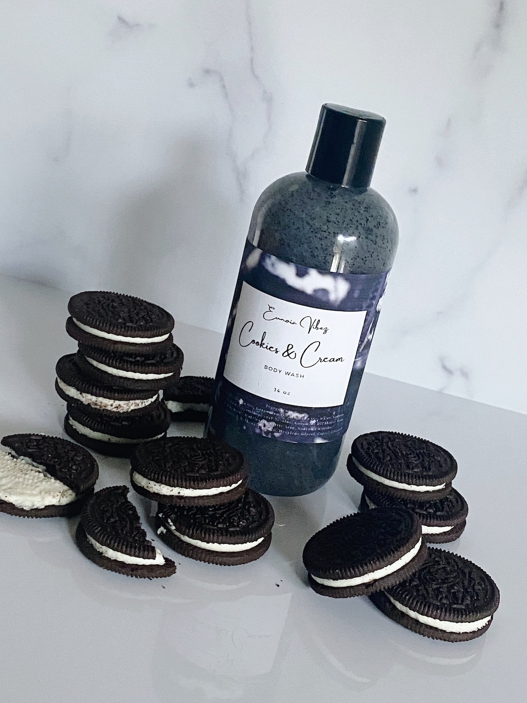 Cookies and Cream Body Wash, Oreo, Natural, Organic, Shower Gel ...