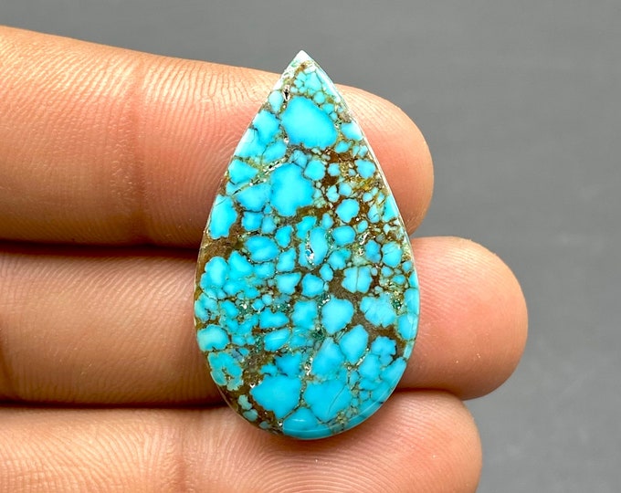 100% Natural Number Eight Turquoise Cabochon, Nevada Number 8 Turquoise ...