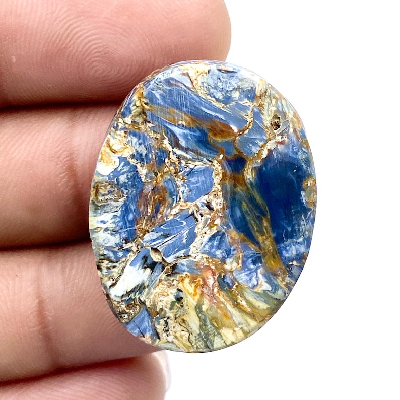 High Quality Pitersite Cabochon, Multi Fire Pietersite Gemstone, Oval ...